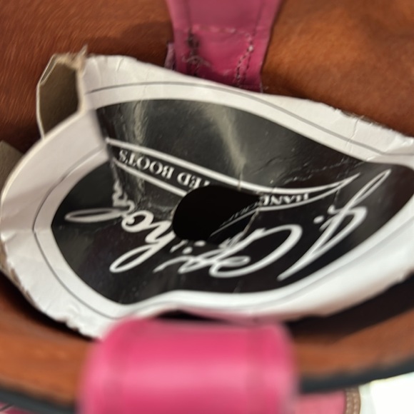 luchese | Shoes | J Chisholm Ostrich Leather Western Cowgirl Boots ...